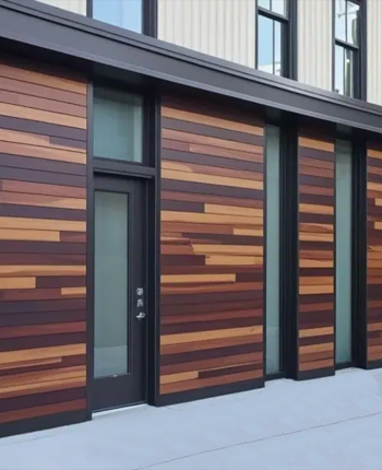 Luxury Aluminum – Wood look aluminum cladding, battens, soffits ...